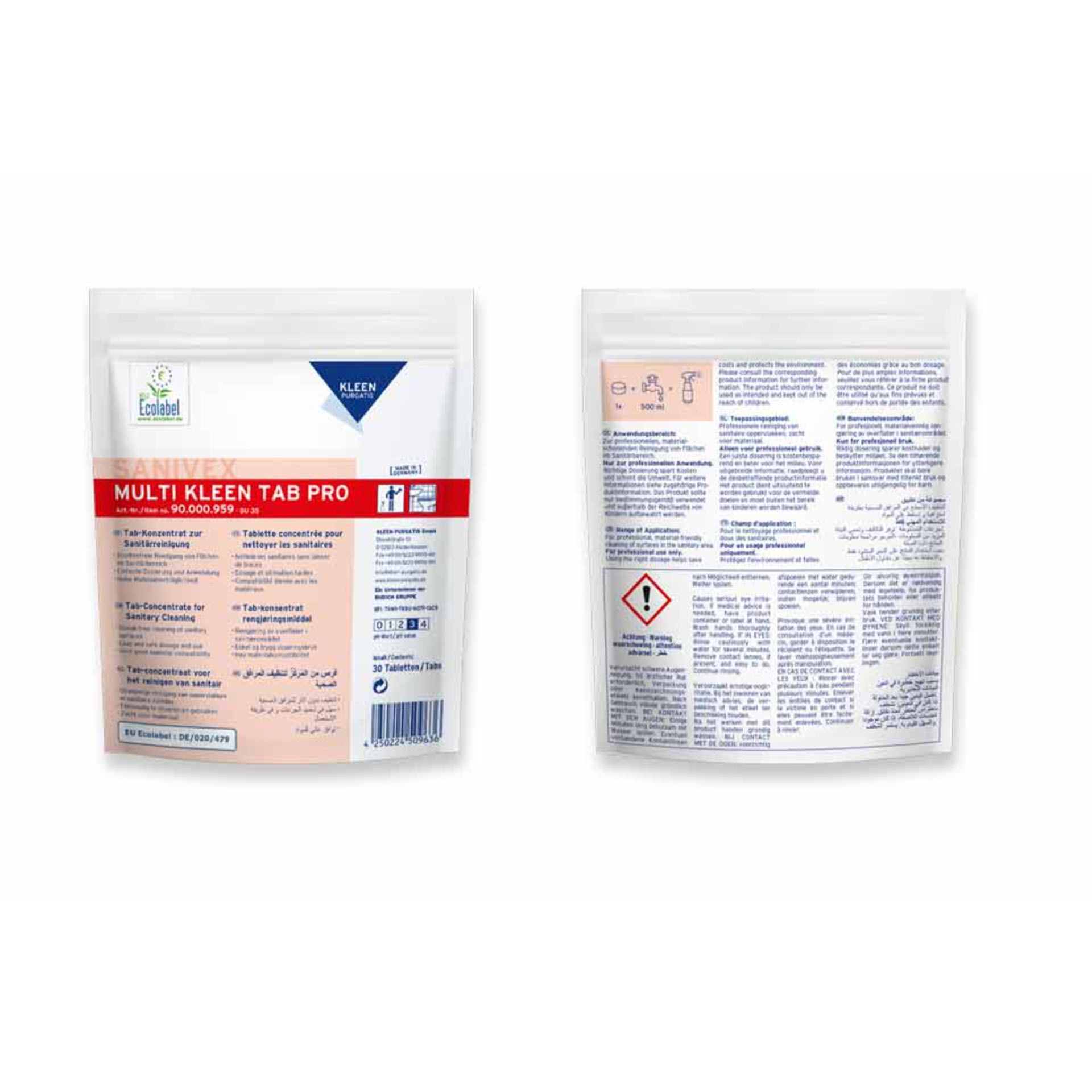 Kleen Purgatis SANIVEX MULTI KLEEN TAB PRO