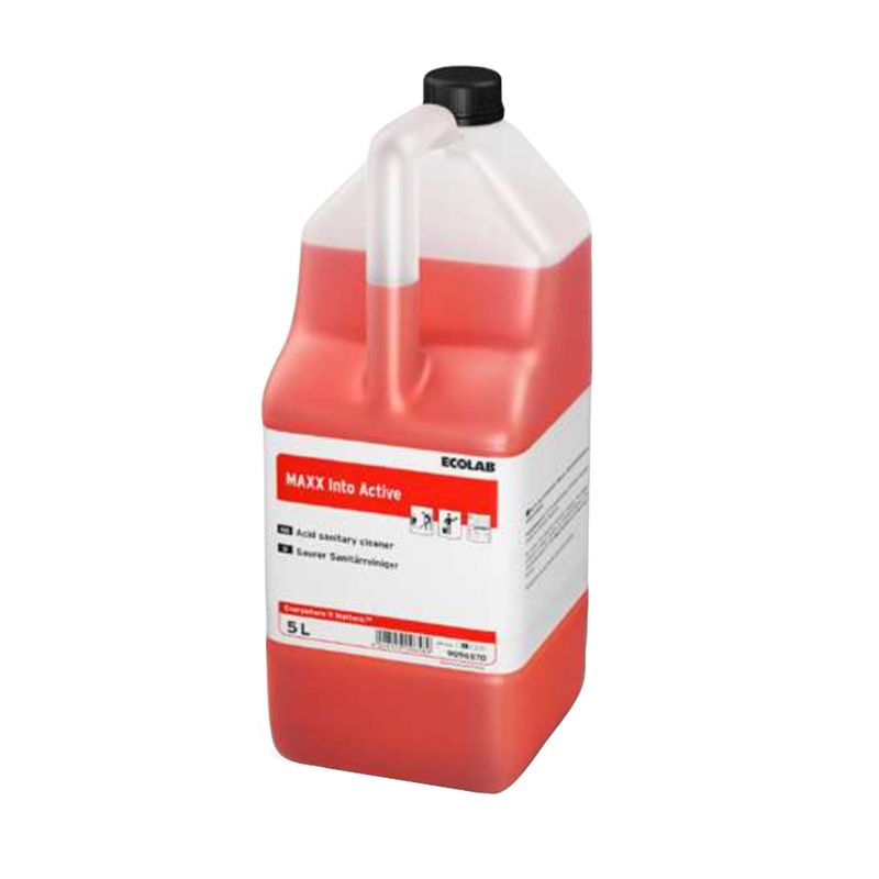 Ecolab MAXX Into Active® Saurer Sanitärreiniger - 5 Liter Kanister